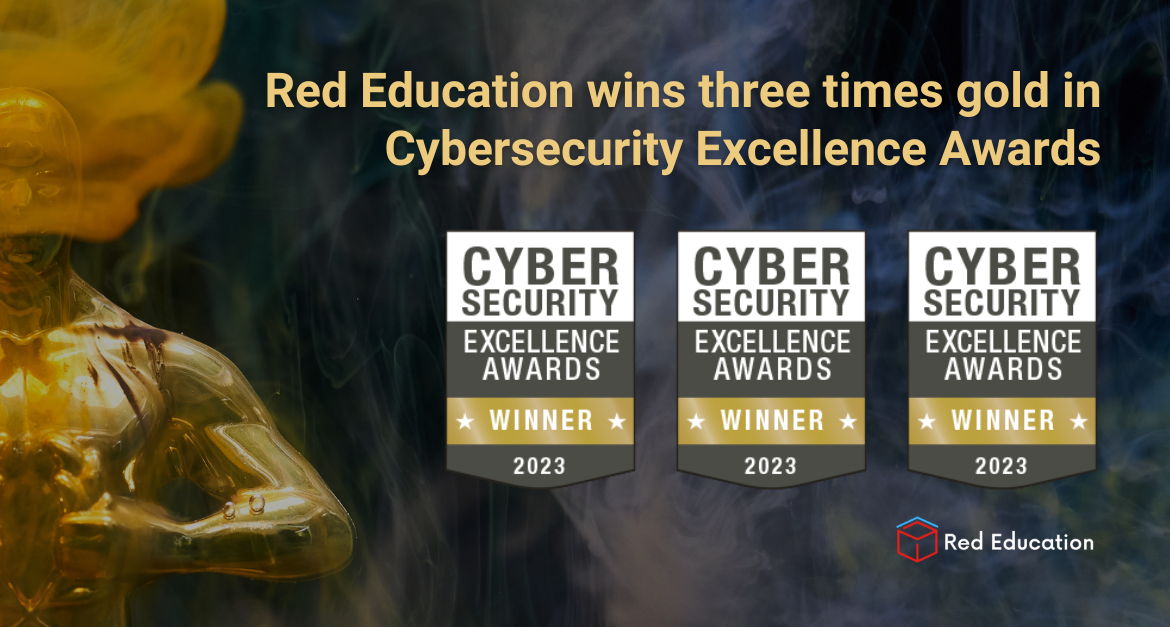 Red Education wins three times gold in Cybersecurity Excellence Awards - Red Education